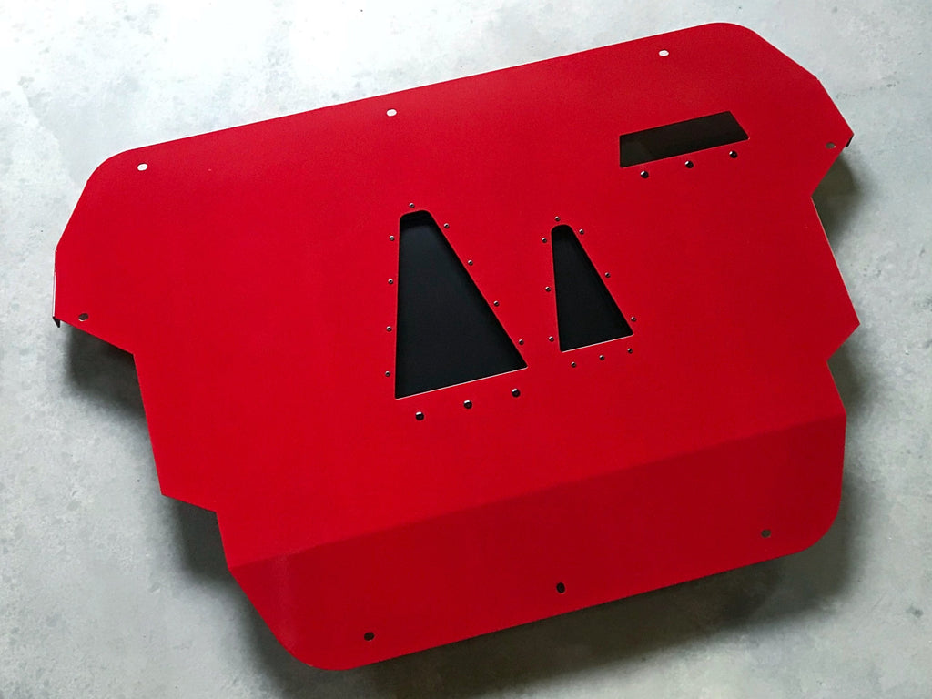 ADF Customs Aluminum Skid Plate/Undertray for 2016+ Ford Focus RS ...